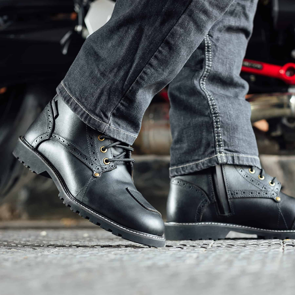 Merlin Derby WP Brogue D3O® WP Boots – Armadillo Customs